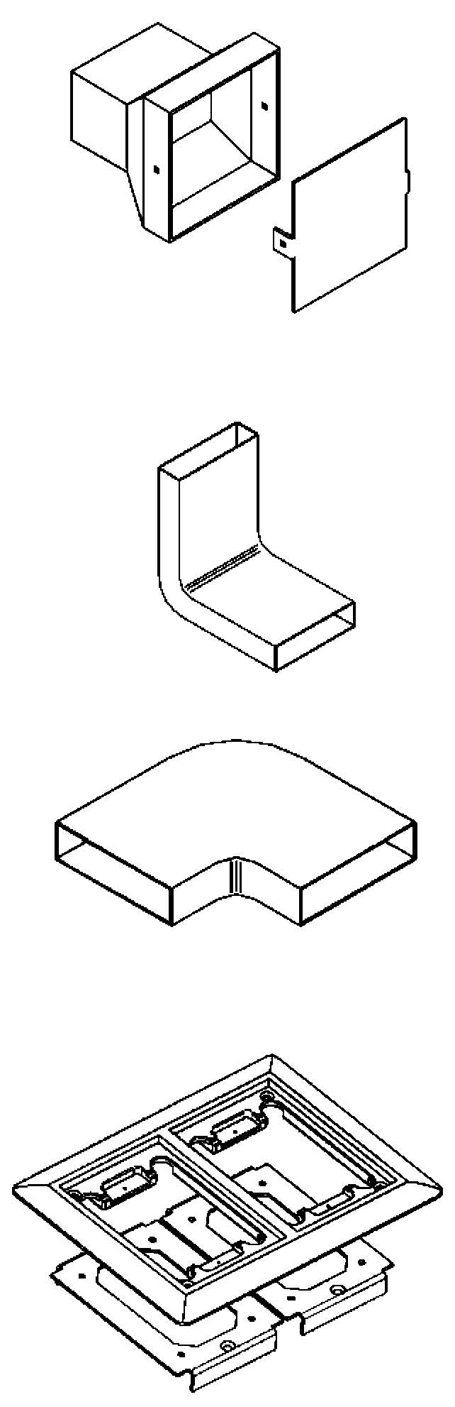 Conventional Underfloor Duct